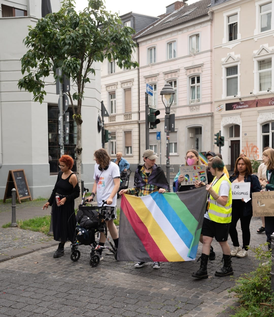 Das war unsere 1. Demo – Disability und Mad Pride Bonn